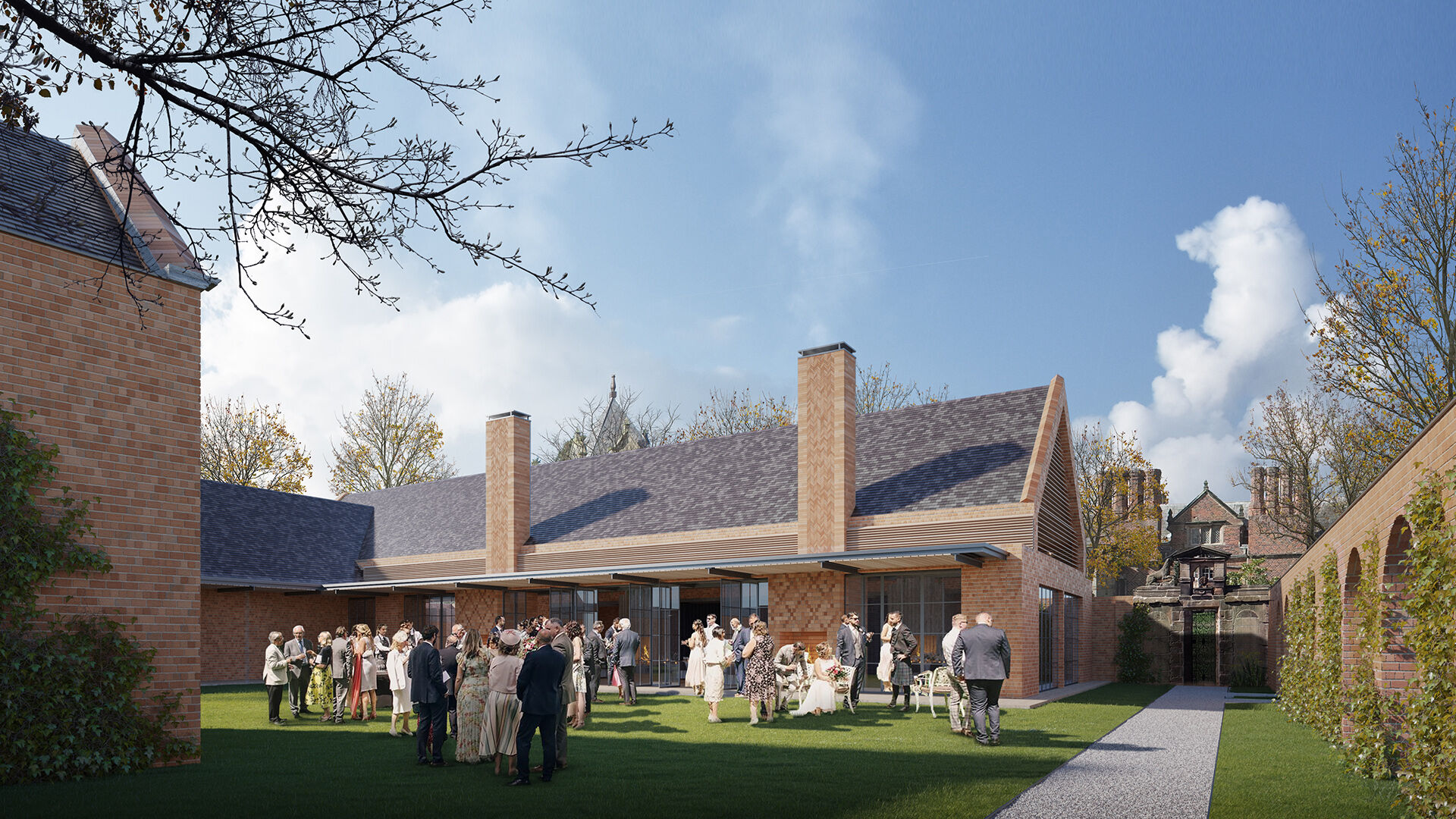 New Venue Building at Grade I Listed Estate | Woldon Architects | Archello