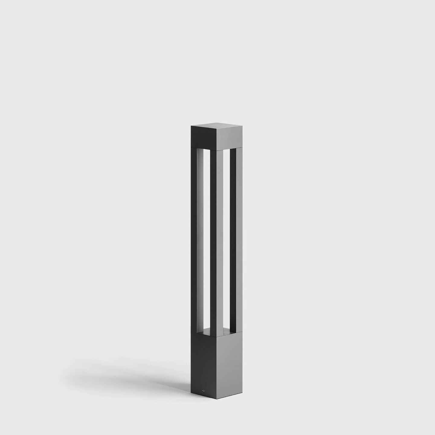 Shielded LED bollard with wide beam light distribution for a high ...