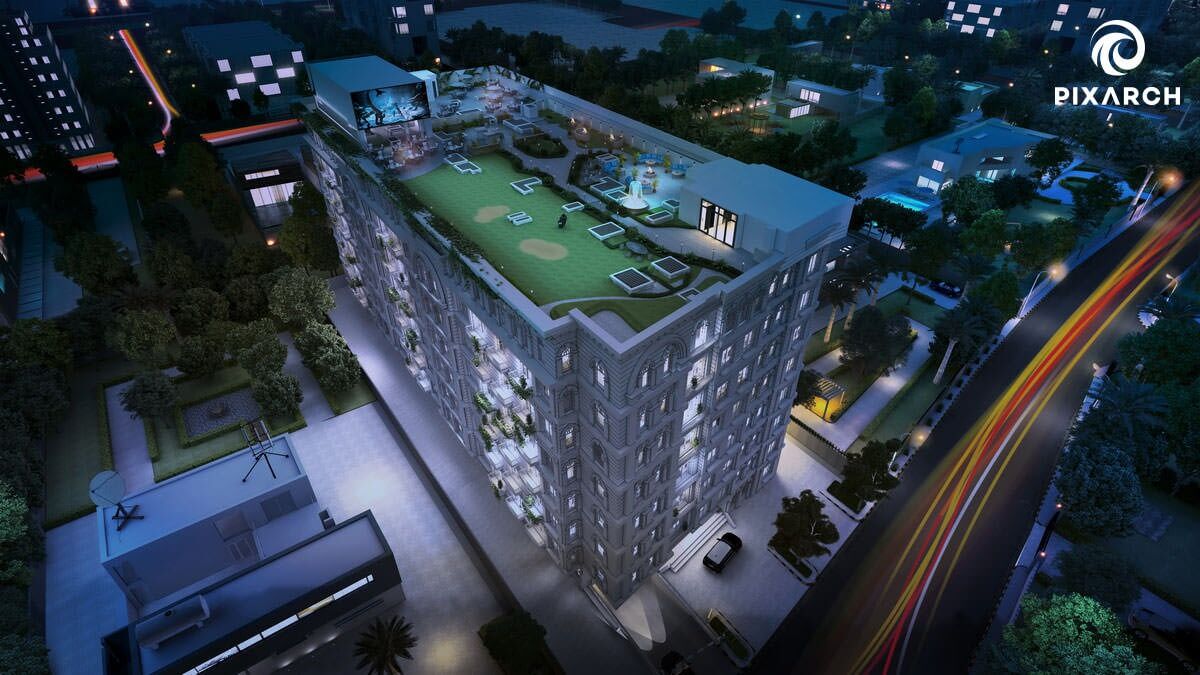 Park View Signature Apartments | Pixarch Architectural Visualization ...