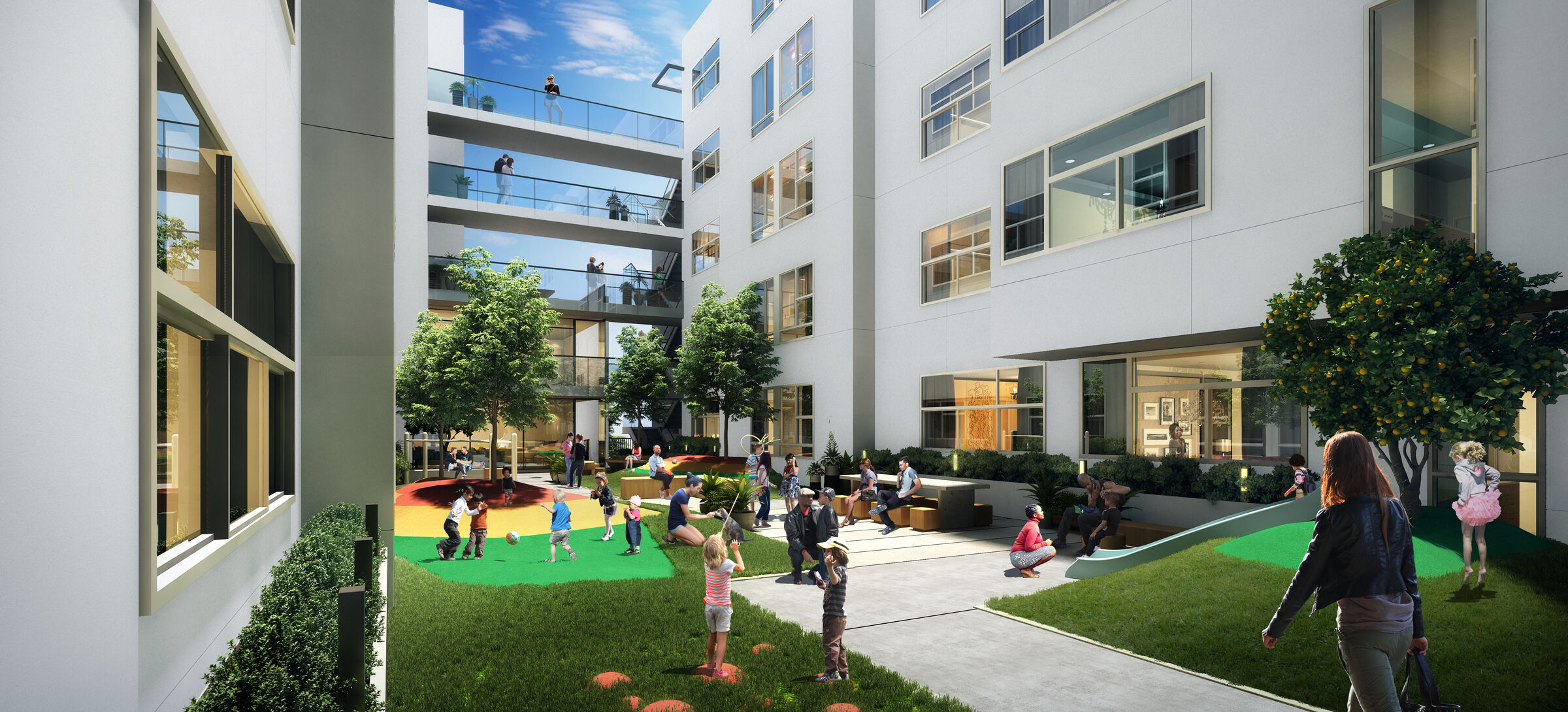 Gallery of Mixed-Use Affordable Housing Project | Michael W. Folonis ...