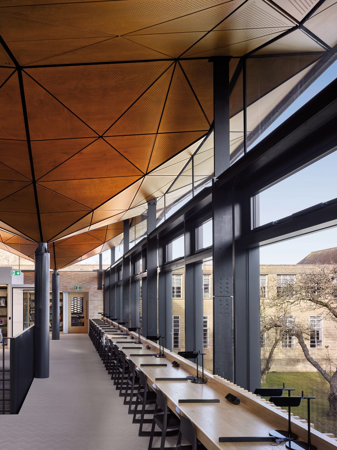 Gallery of St Mary’s Calne School Library | Woods Bagot | Media - 16