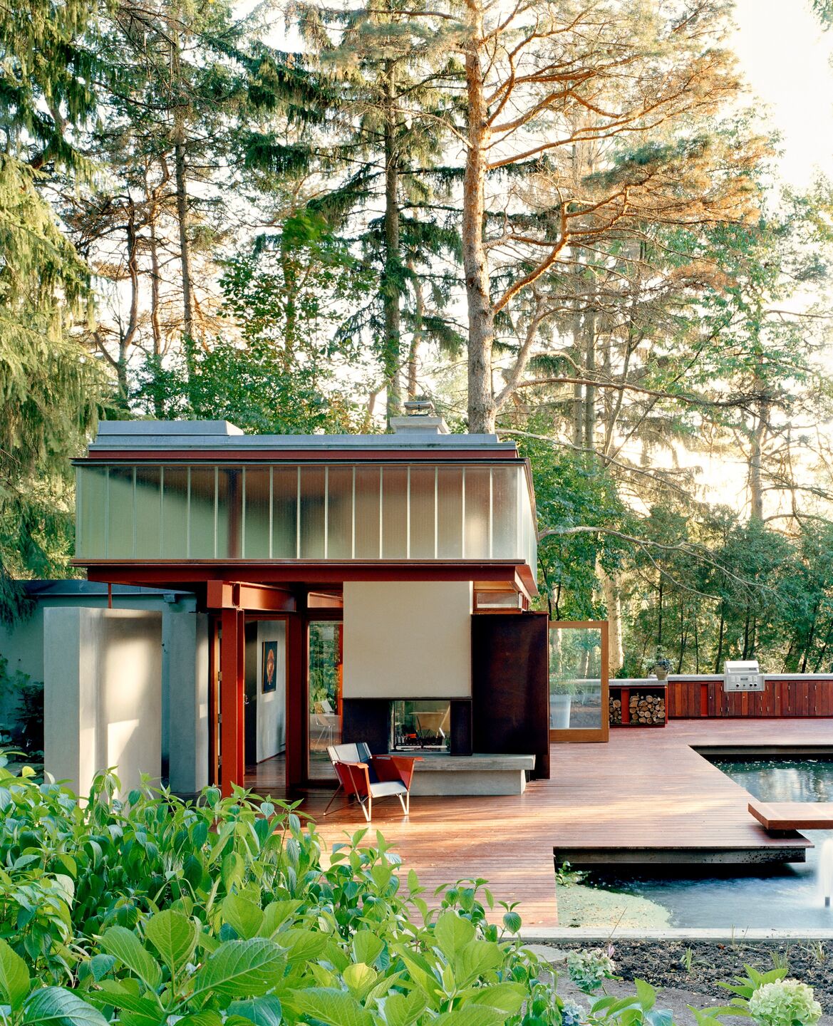 Gallery of Ravine Guest House and Reflecting Pool | Shim - Sutcliffe ...