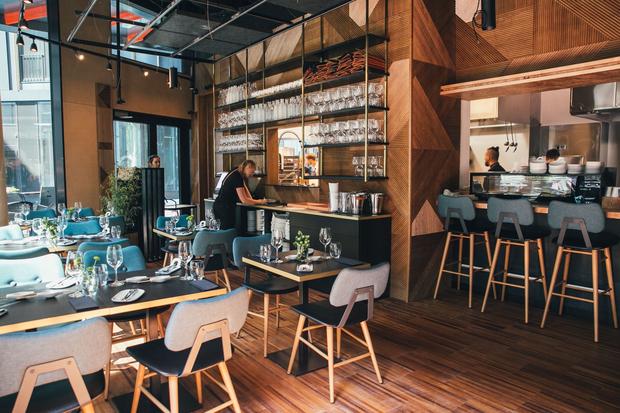 Restaurant NOYA | Thermory | Archello