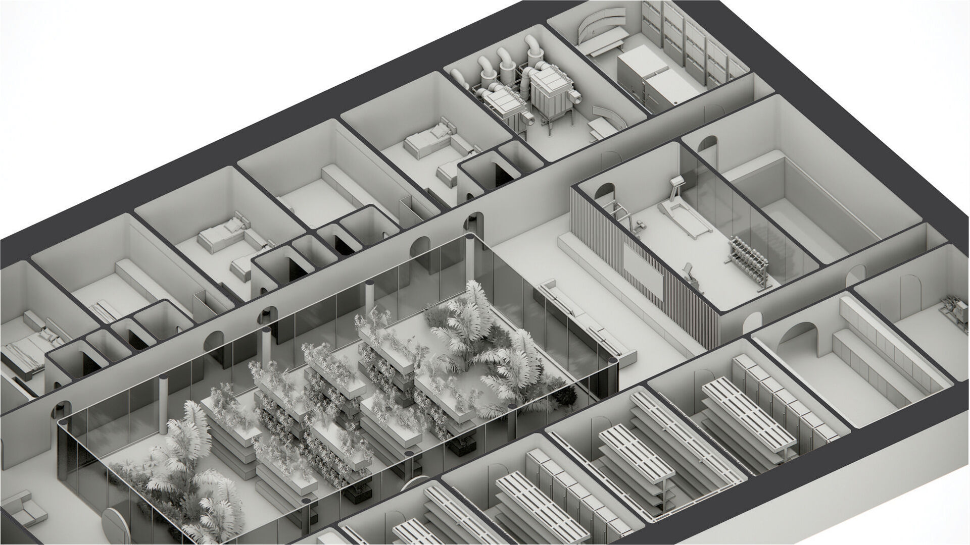 Gallery of DBX Doomsday Bunker | ABIBOO Architecture | Media - 2