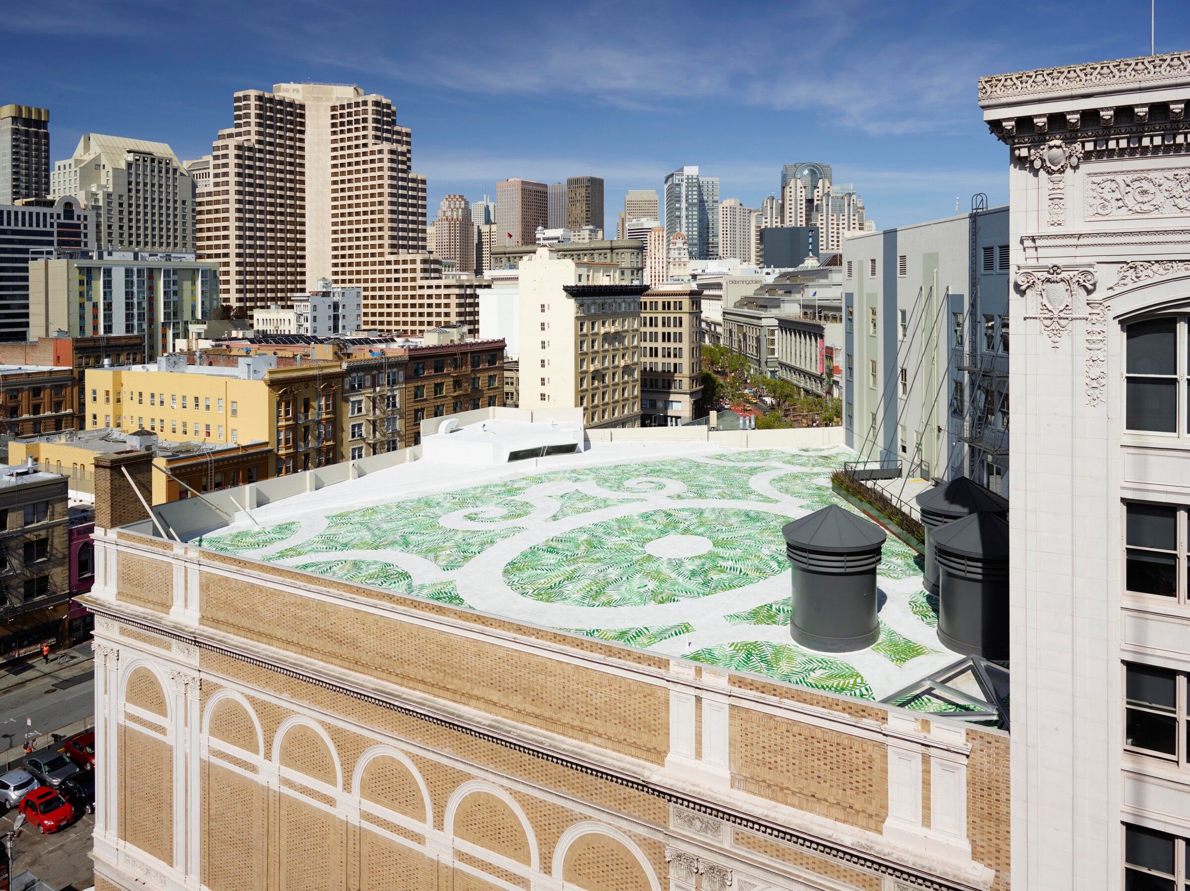 Warfield Theatre Green Roof | Surfacedesign, Inc | Archello