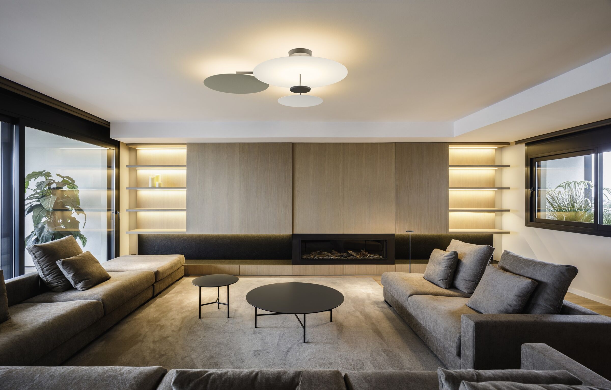 Flat Ceiling Lamp by Vibia | Archello