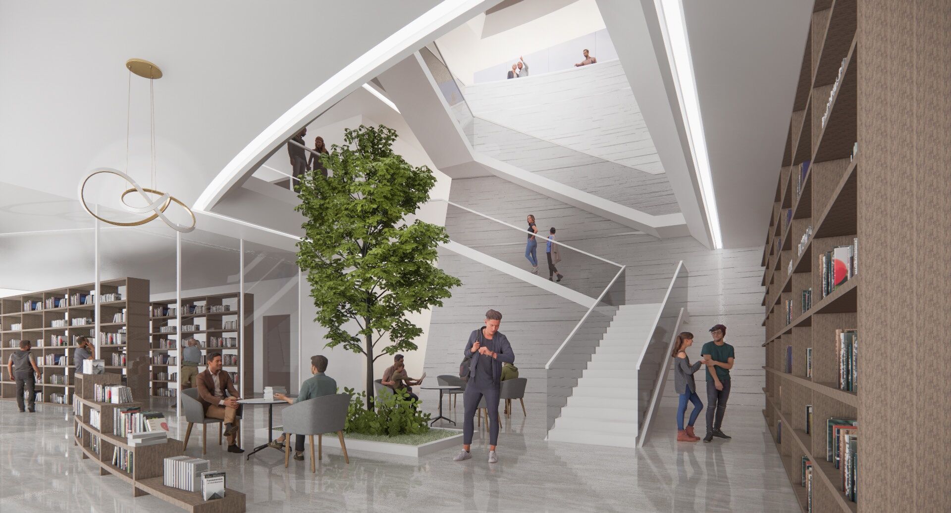 Gallery of Songdo Library Competition | Archimorphic | Media - 6