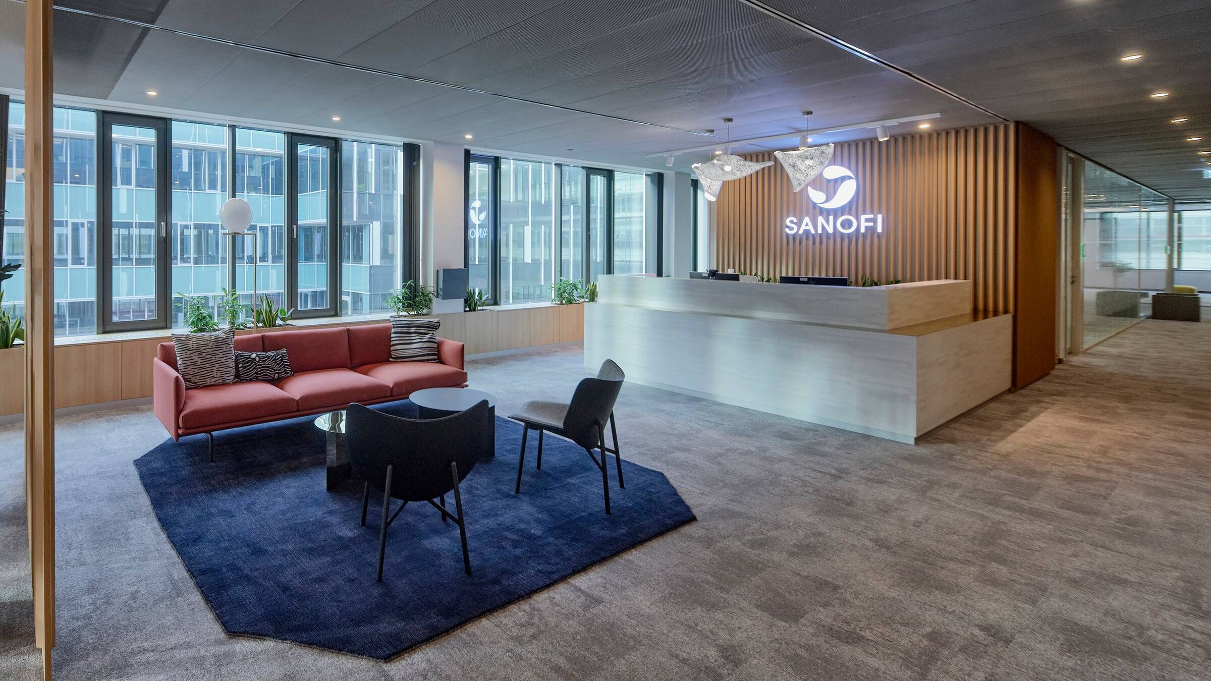 Sanofi office interior | LAB5 architects | Archello