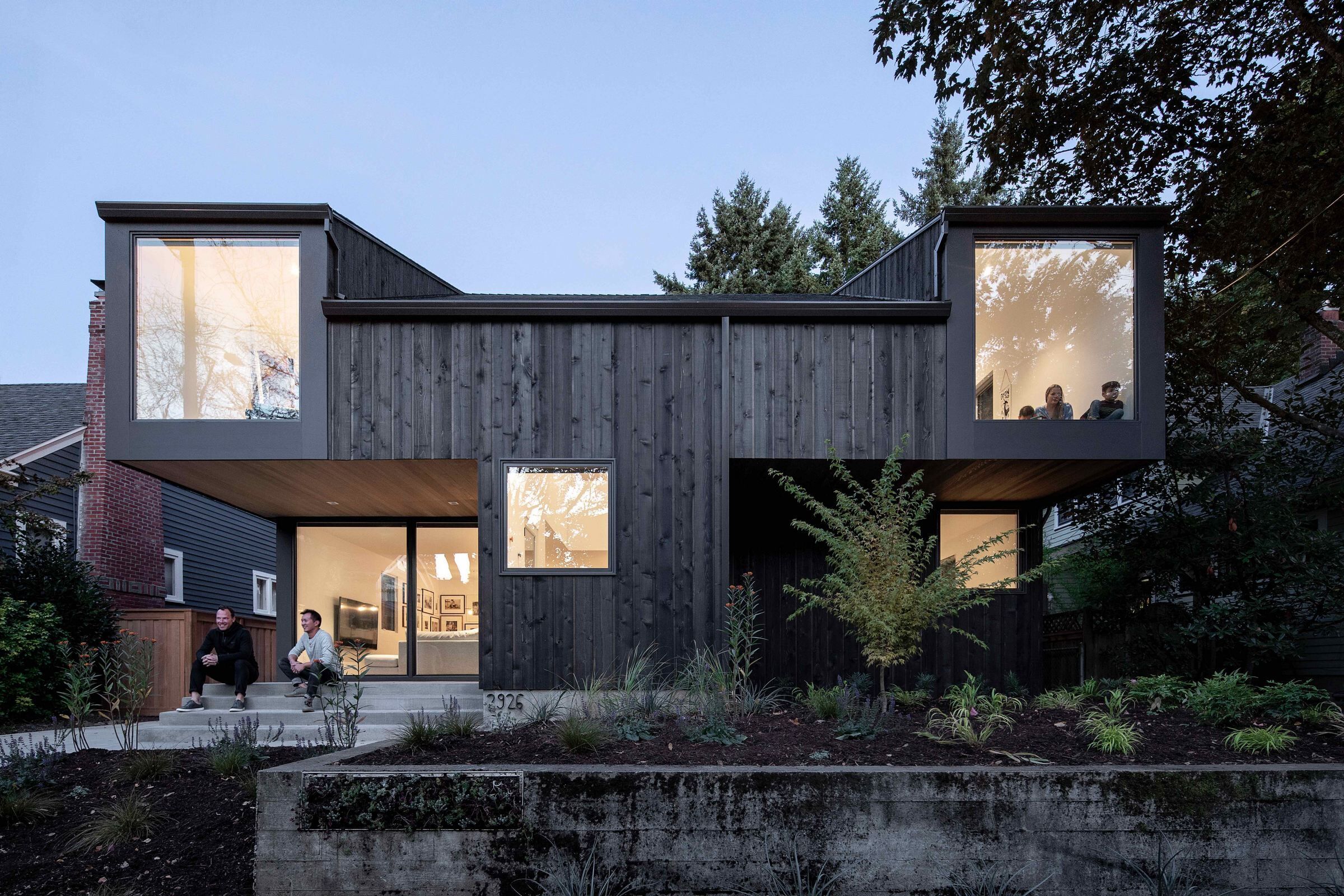 Portland cottage sensitively transformed into a contemporary home ...