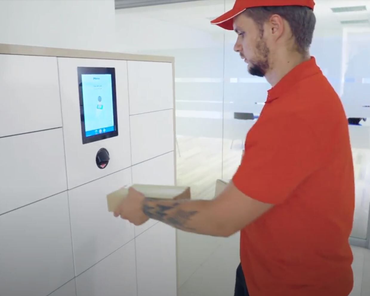 Workplace Delivery Lockers by Metra | Smart locker system | Archello