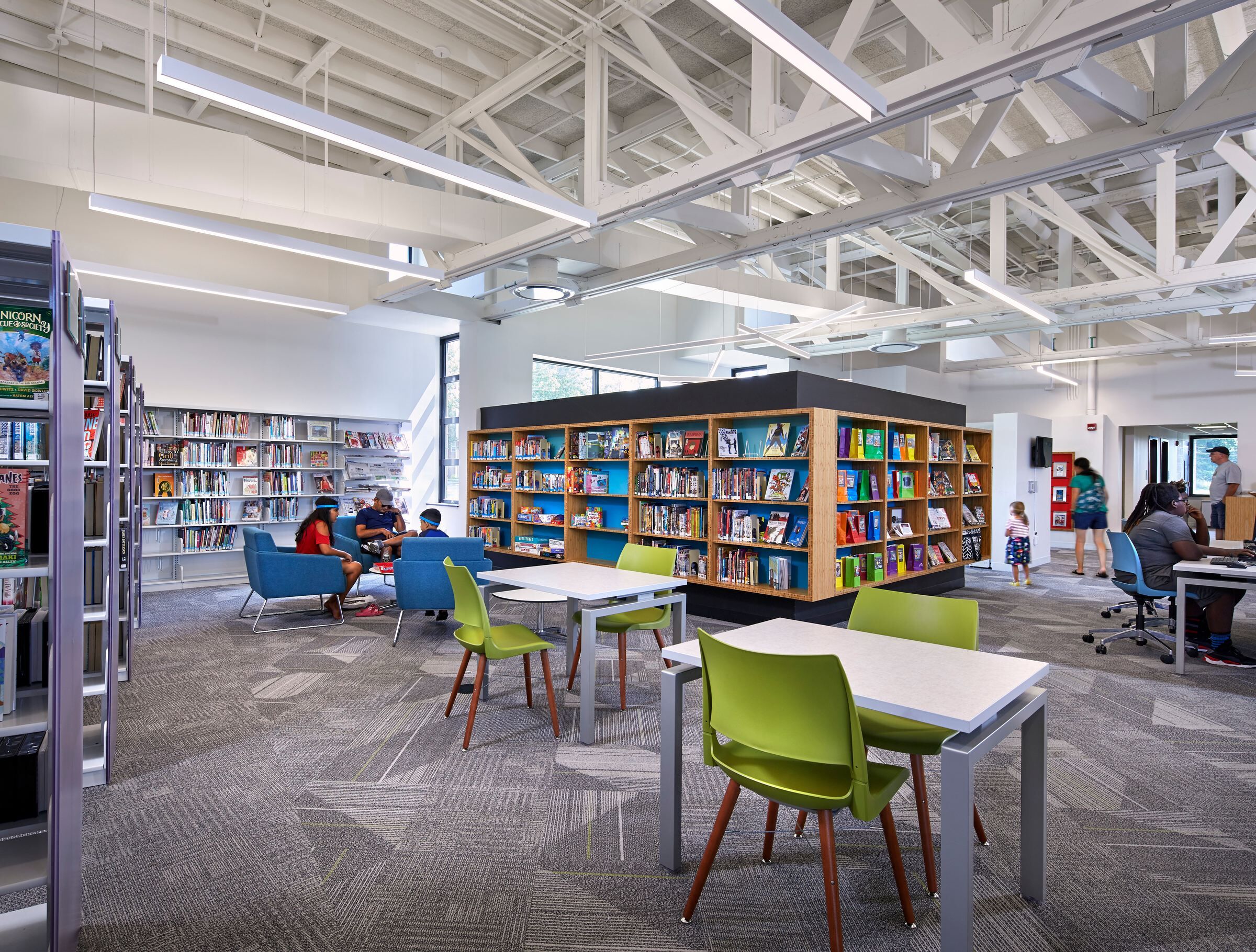 Gallery of Baldwin Burrough Public Library | GBBN Architects Inc ...