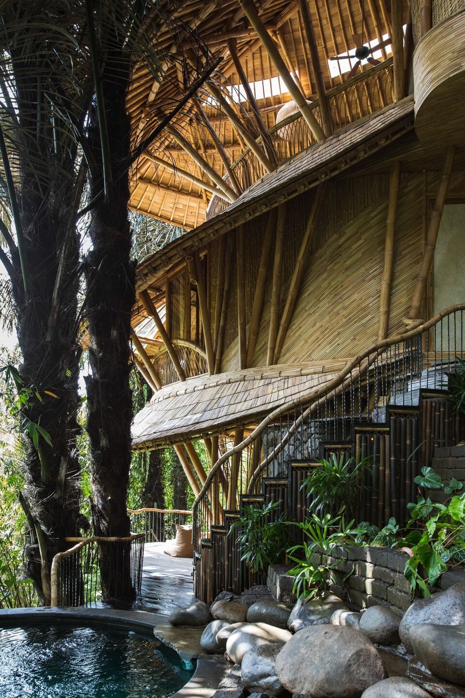 Gallery of Aura House at Green Village | Ibuku Bamboo Architecture and ...