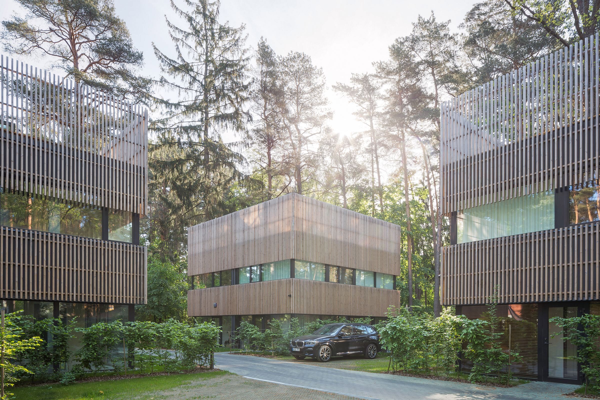 Residential Houses in the Pinewood Near Vilnius | PALEKO ARCH STUDIJA ...