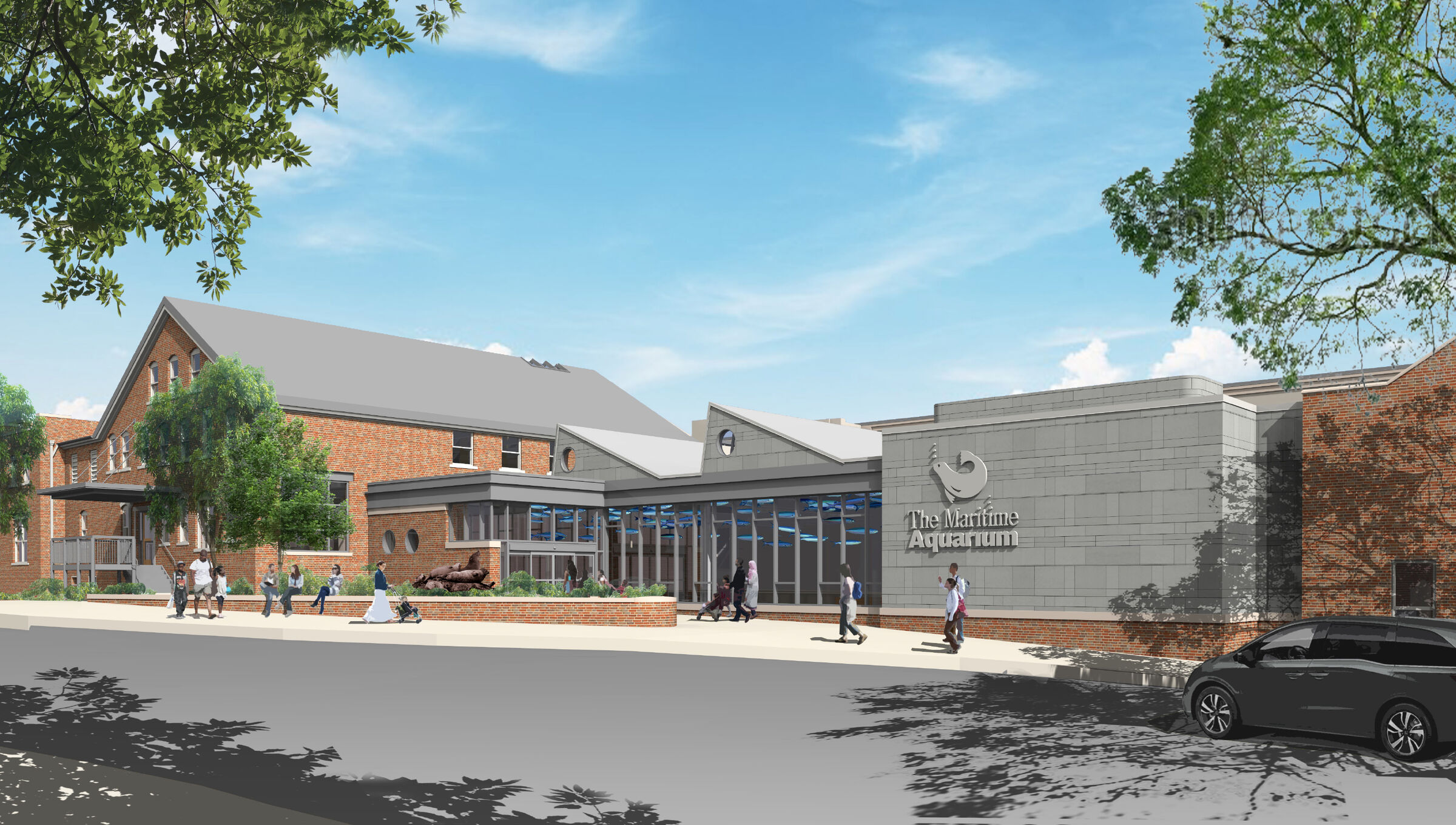 Maritime Aquarium at Norwalk | Beyer Blinder Belle Architects ...