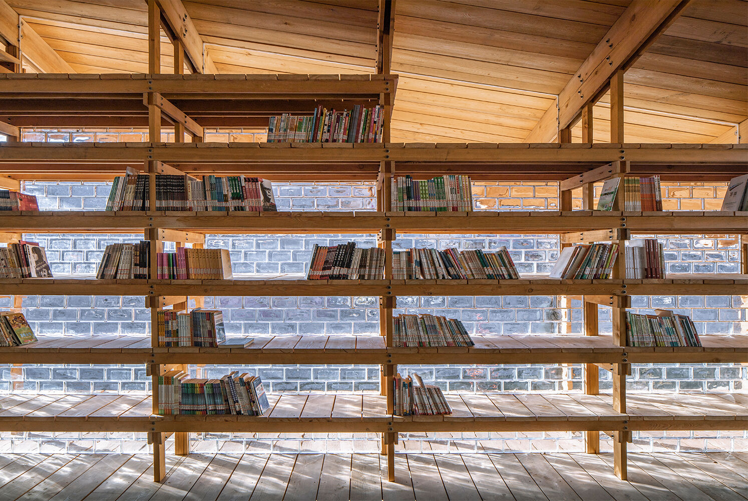 Zheshui Natural library | LUO studio | Archello