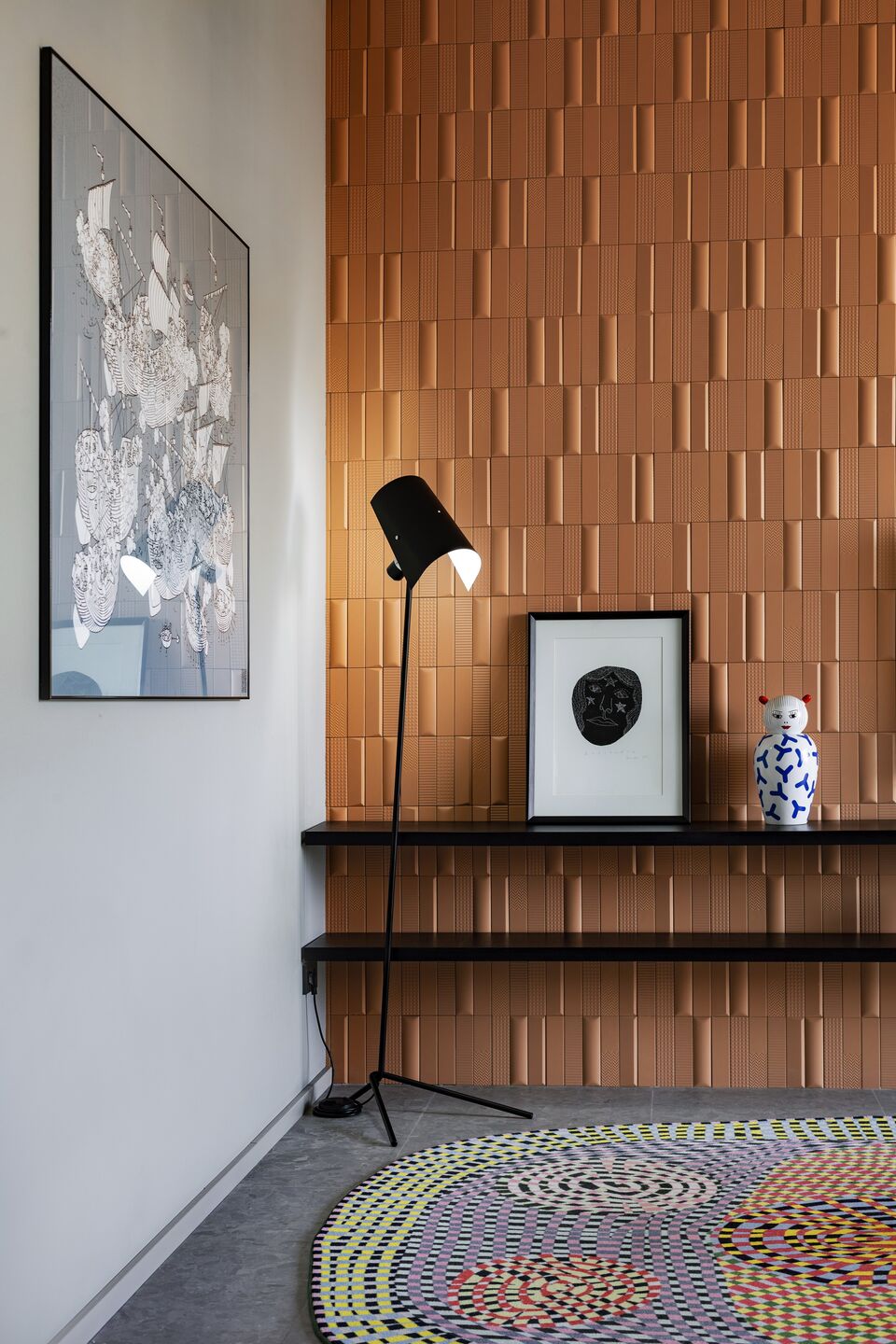 Discover Decorative wall cladding Apartments Design Ideas and Pictures ...