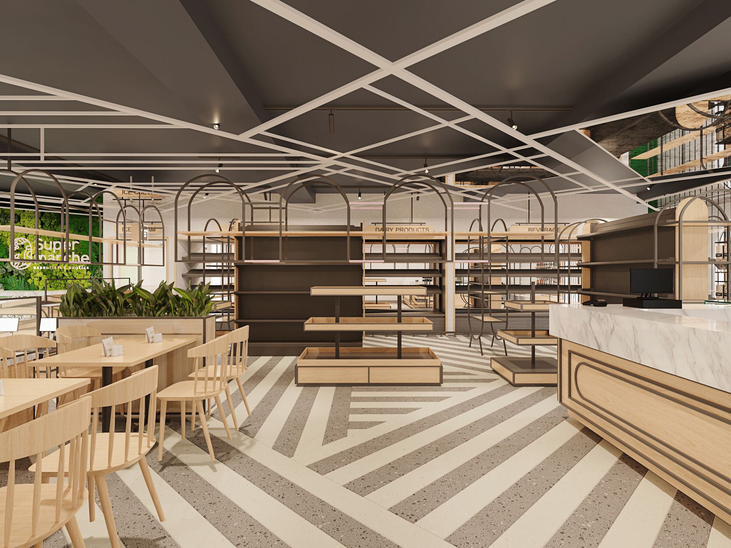 Gallery of Supermarche - Reimagining Gourmet Retail | Sync Design Studio | Media - 3