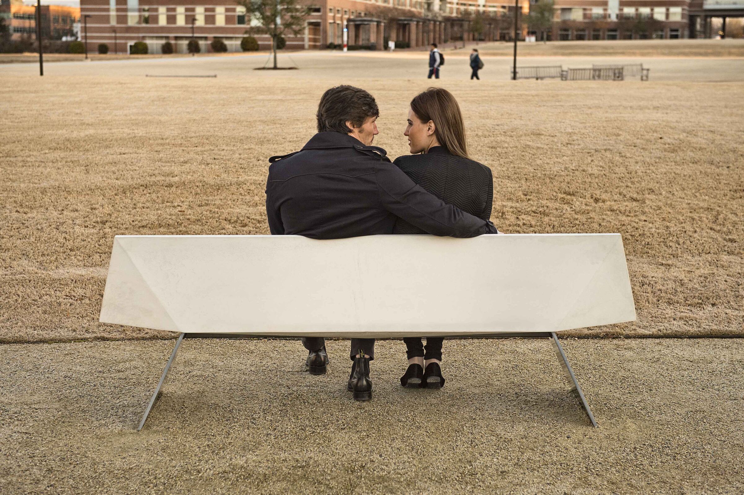 STRATA Bench by Landscape Forms | Archello