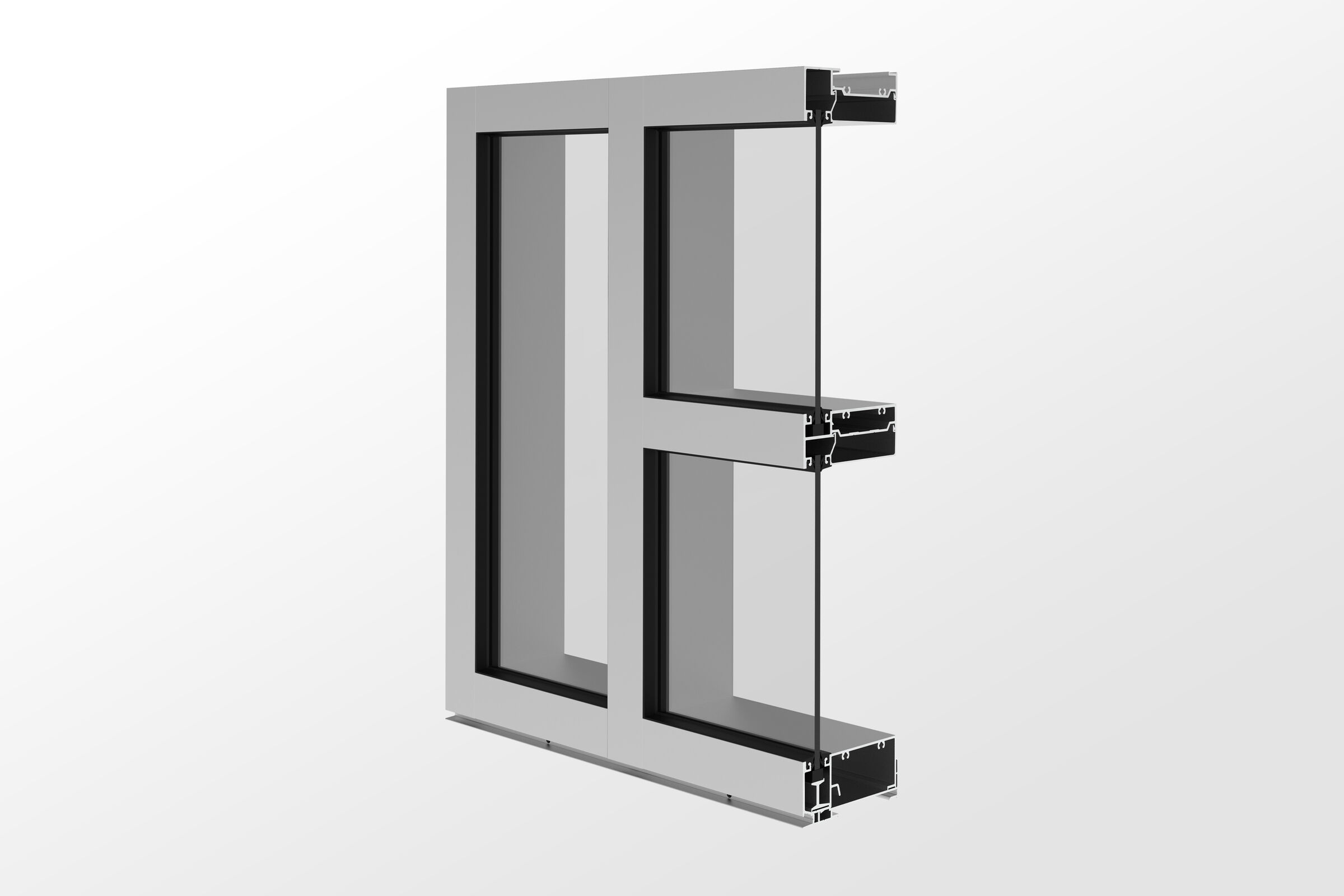 YWW 45 FS High Performance, Front Set Window Wall System por YKK AP ...