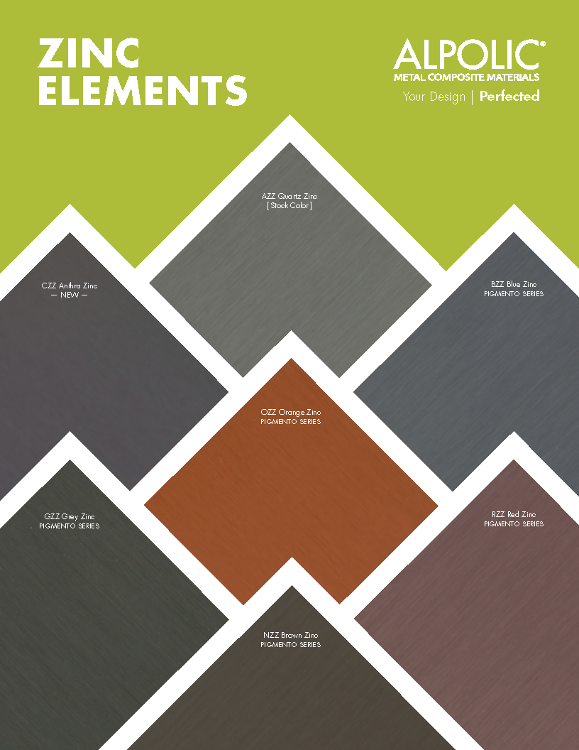 ALPOLIC PIGMENTO Series Finishes nach ALPOLIC® | Metal Composites ...