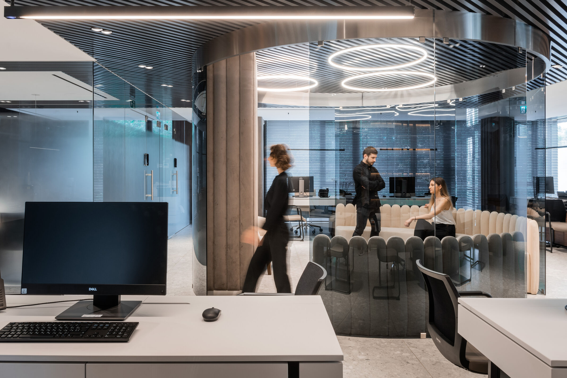 Gallery of GBG HEADQUARTERS. OFFICE SPACES AND RECEPTION | AB+Partners ...