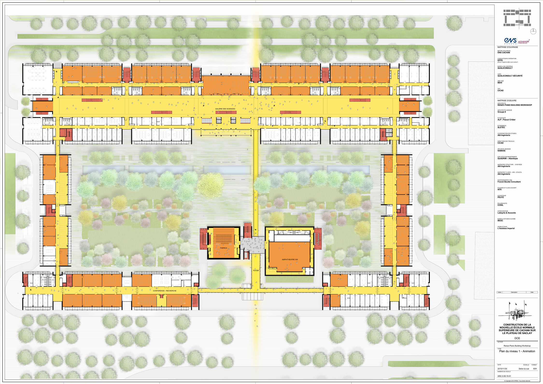 Gallery of ENS Paris-Saclay | Renzo Piano Building Workshop | Media - 3