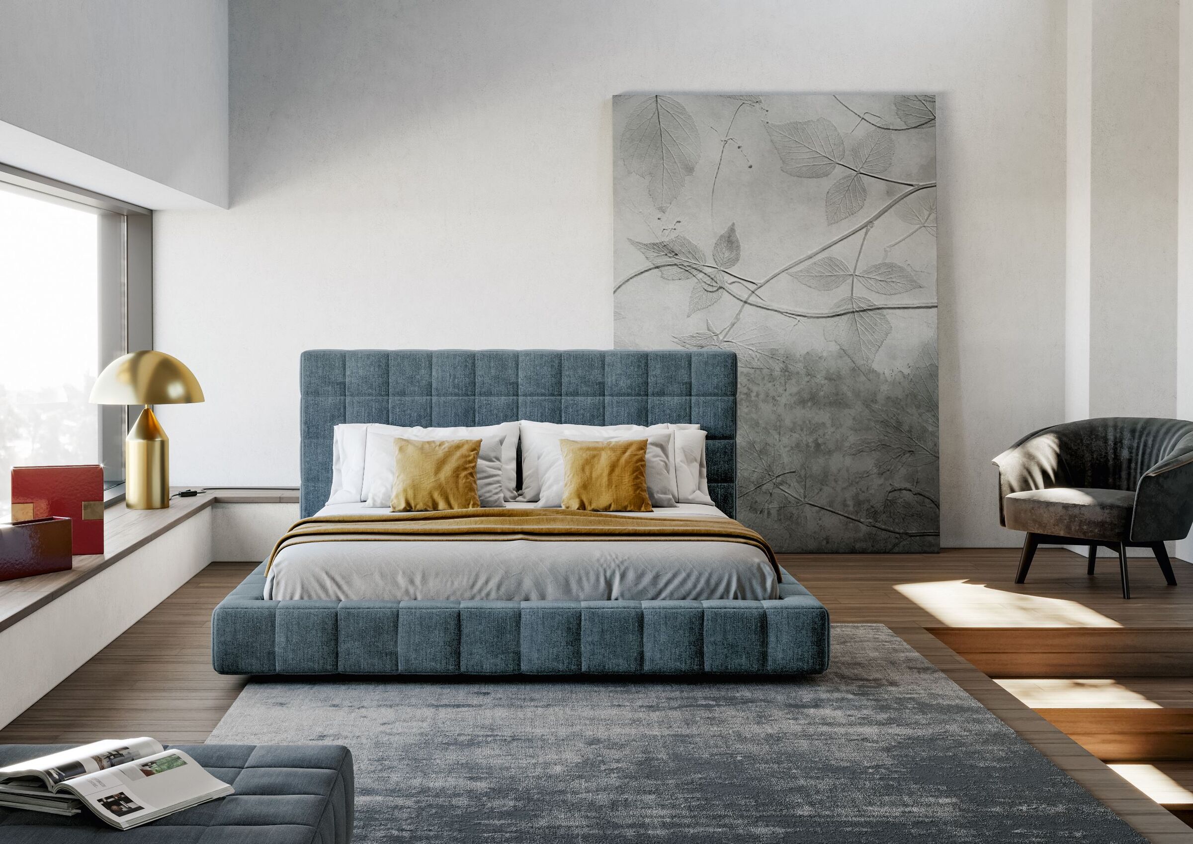 Squaring Bed by Bonaldo | Media - Photos and Videos - 1 | Archello