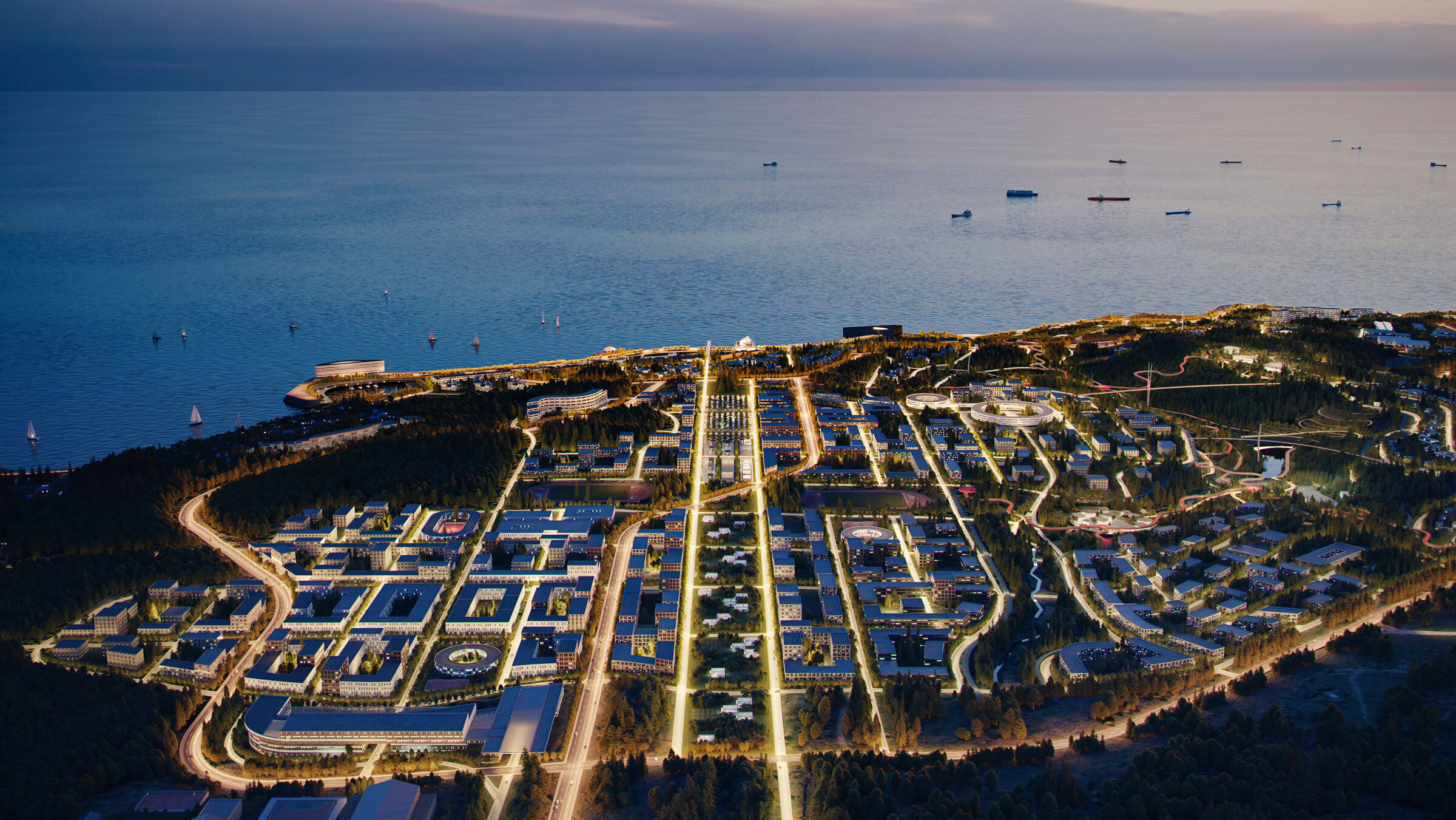 Gallery of Ecopolis on Sakhalin | IND architects | Media - 2