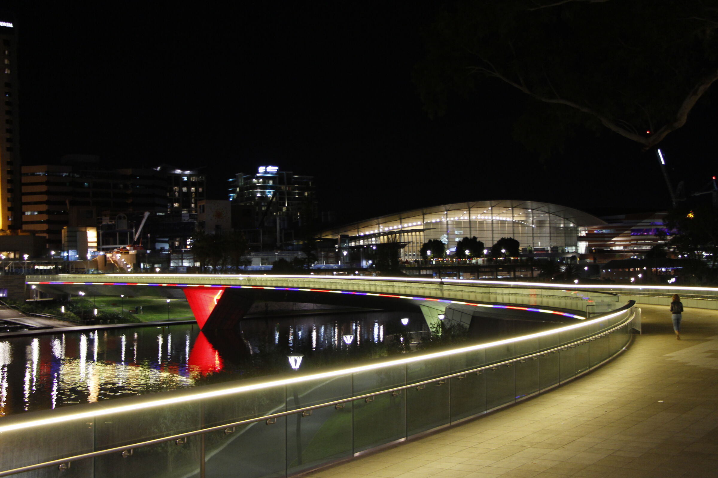Gallery of Adelaide Oval bridge | Clear Lighting | Media - 1