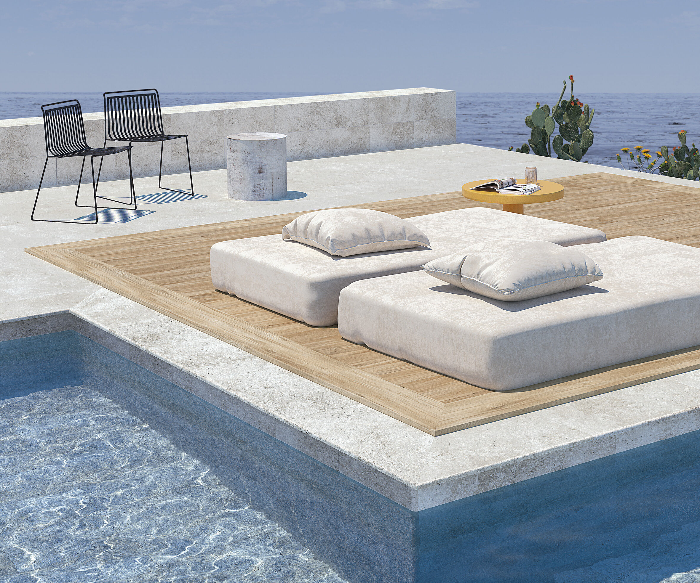 SAMOA POOL EDGE by Cerámica Mayor | Archello