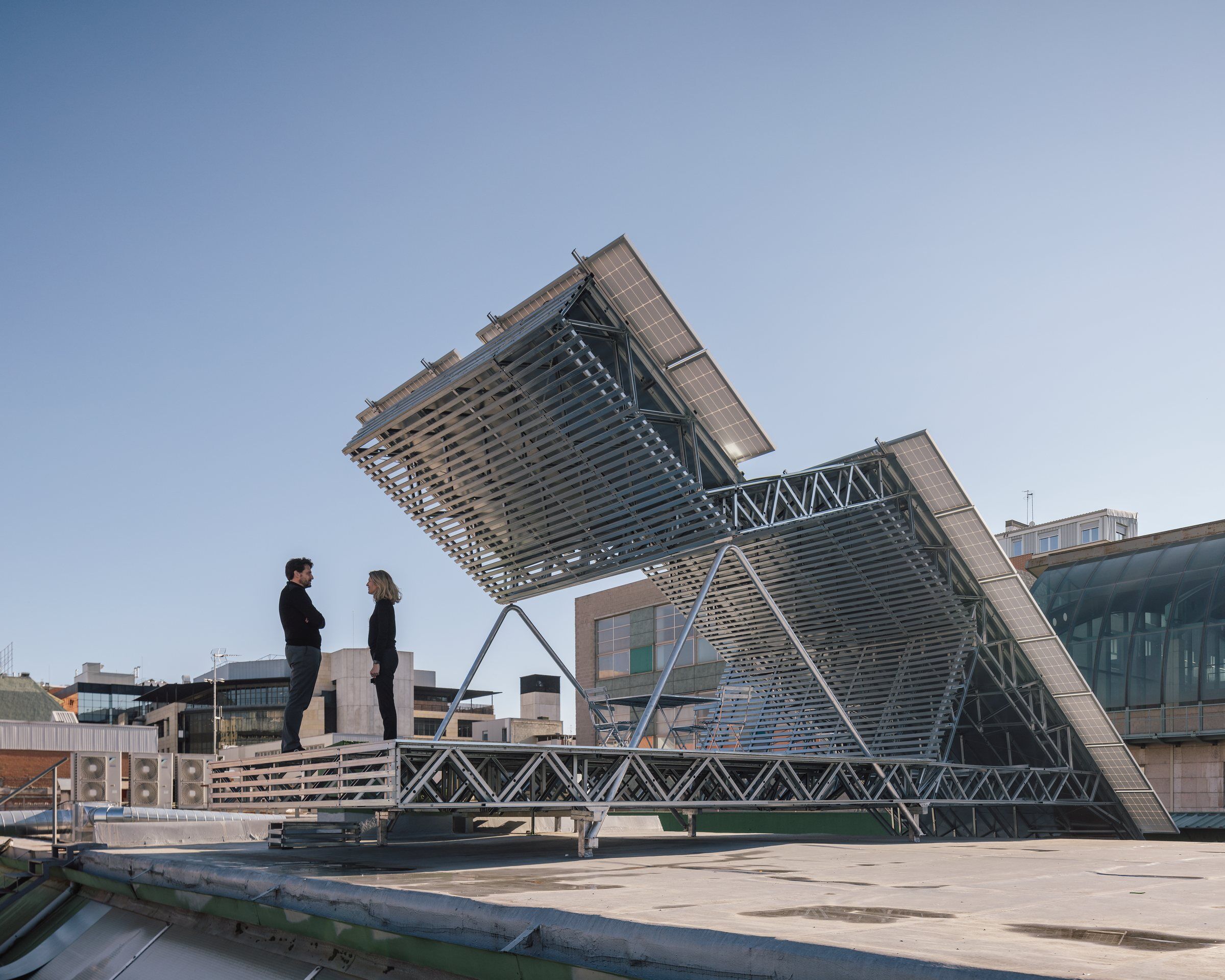 Photovoltaic Shade | Ignacio Borrego Arquitectos | Archello