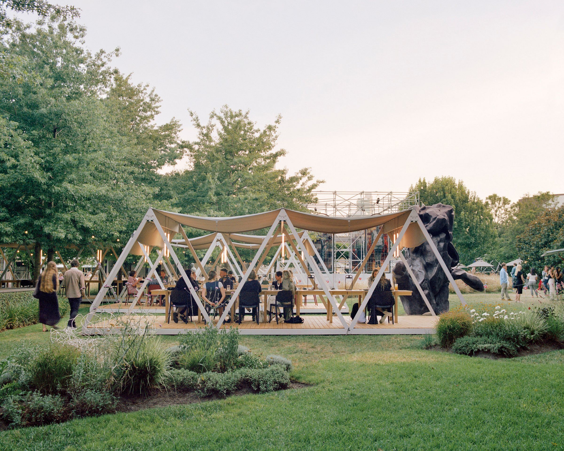 NGV Triennial 2020 Outdoor Pavilions | BoardGrove Architects | Archello