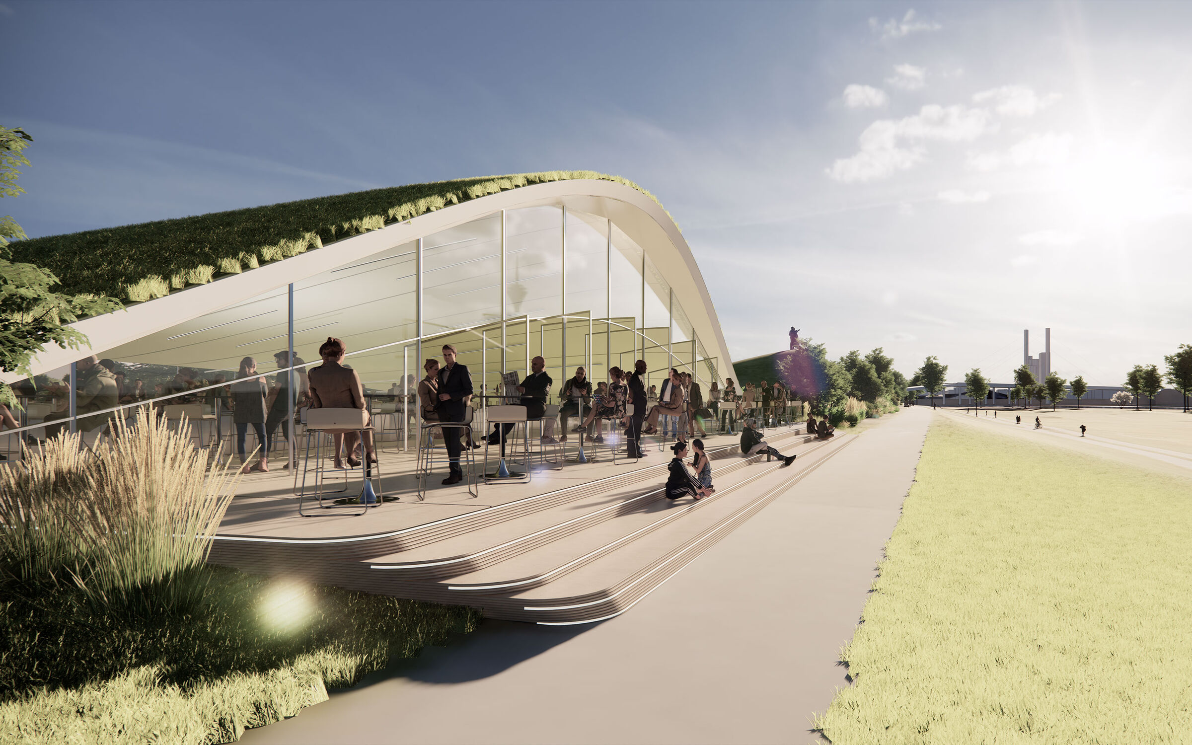 Gallery of Superstructure over Rheinallee Tunnel | STRUCTURELAB GmbH ...