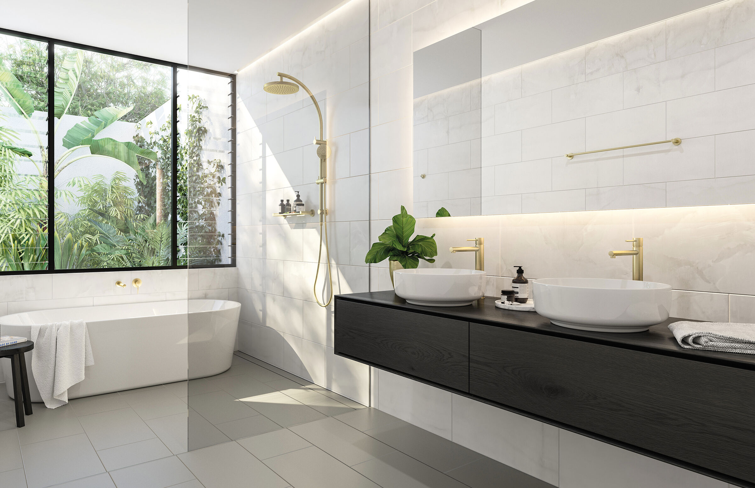 Vivid Twin Shower by Phoenix Tapware | Archello
