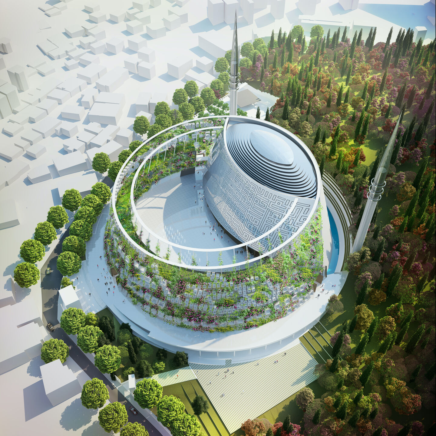 MOSQUE İSTANBUL | Tuncer Cakmakli Architects | Archello
