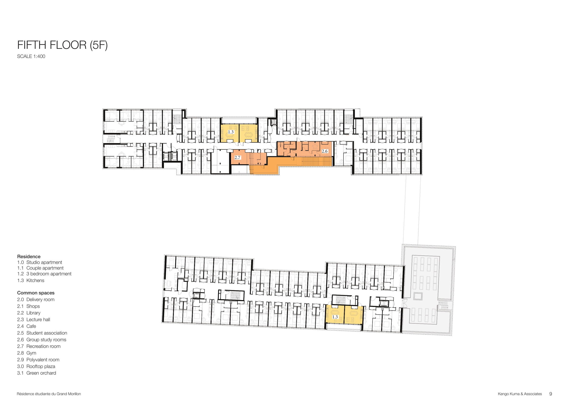 Gallery of STUDENT RESIDENCES GRAND MORILLON | Kengo Kuma and ...