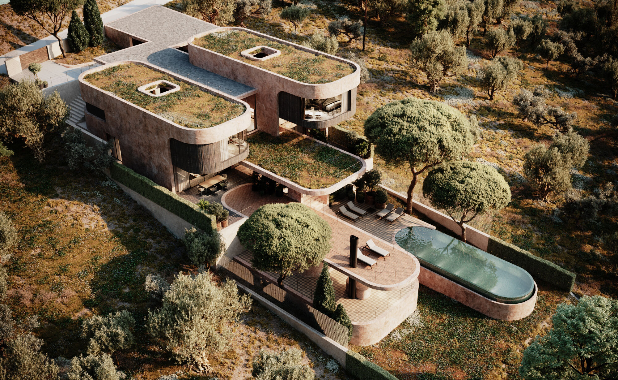 Fillet corner house | Laboratory of Architecture #3 | Archello