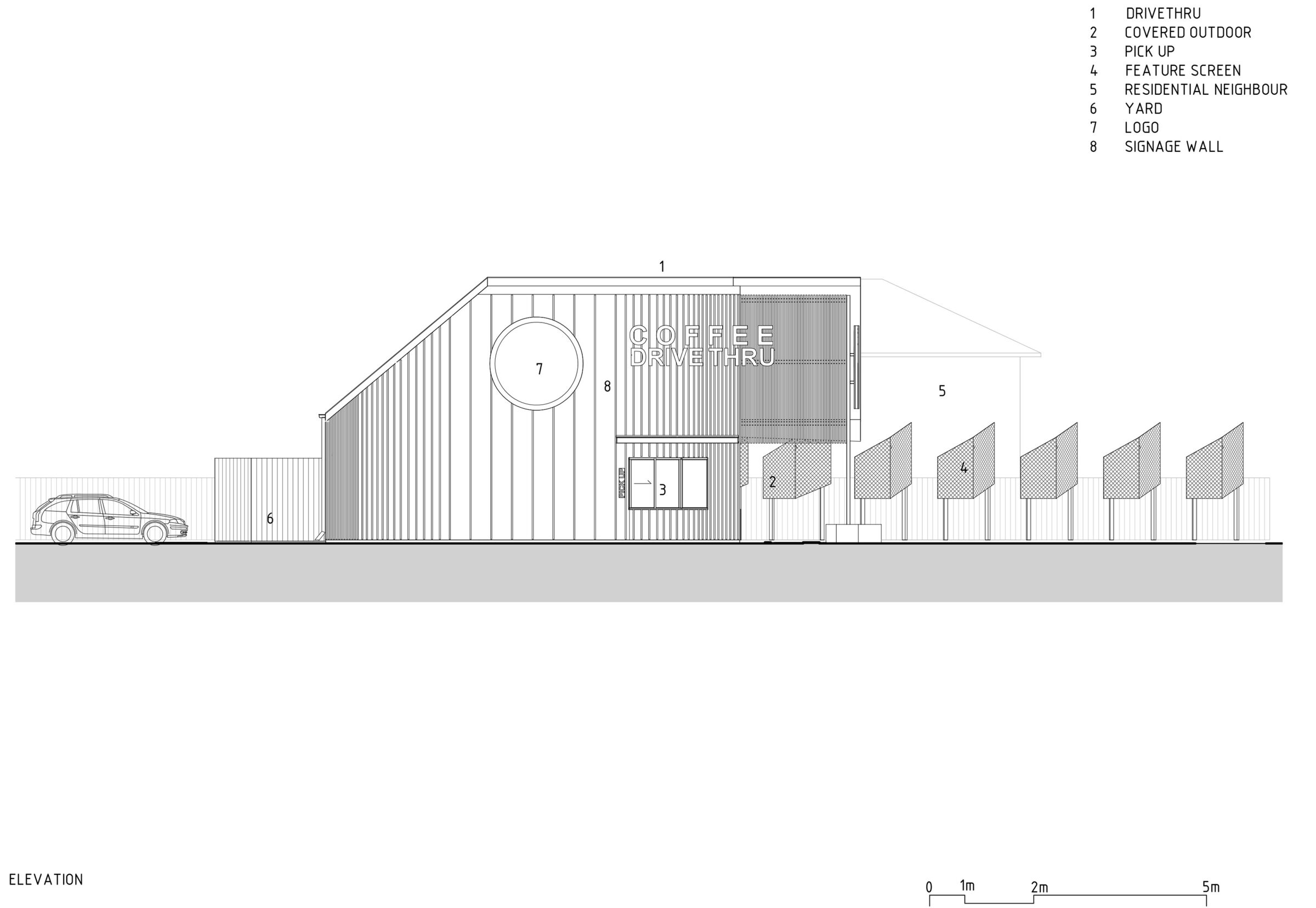 Gallery of Cocobrew Coffee Drive Thru | Design+Architecture | Media - 1