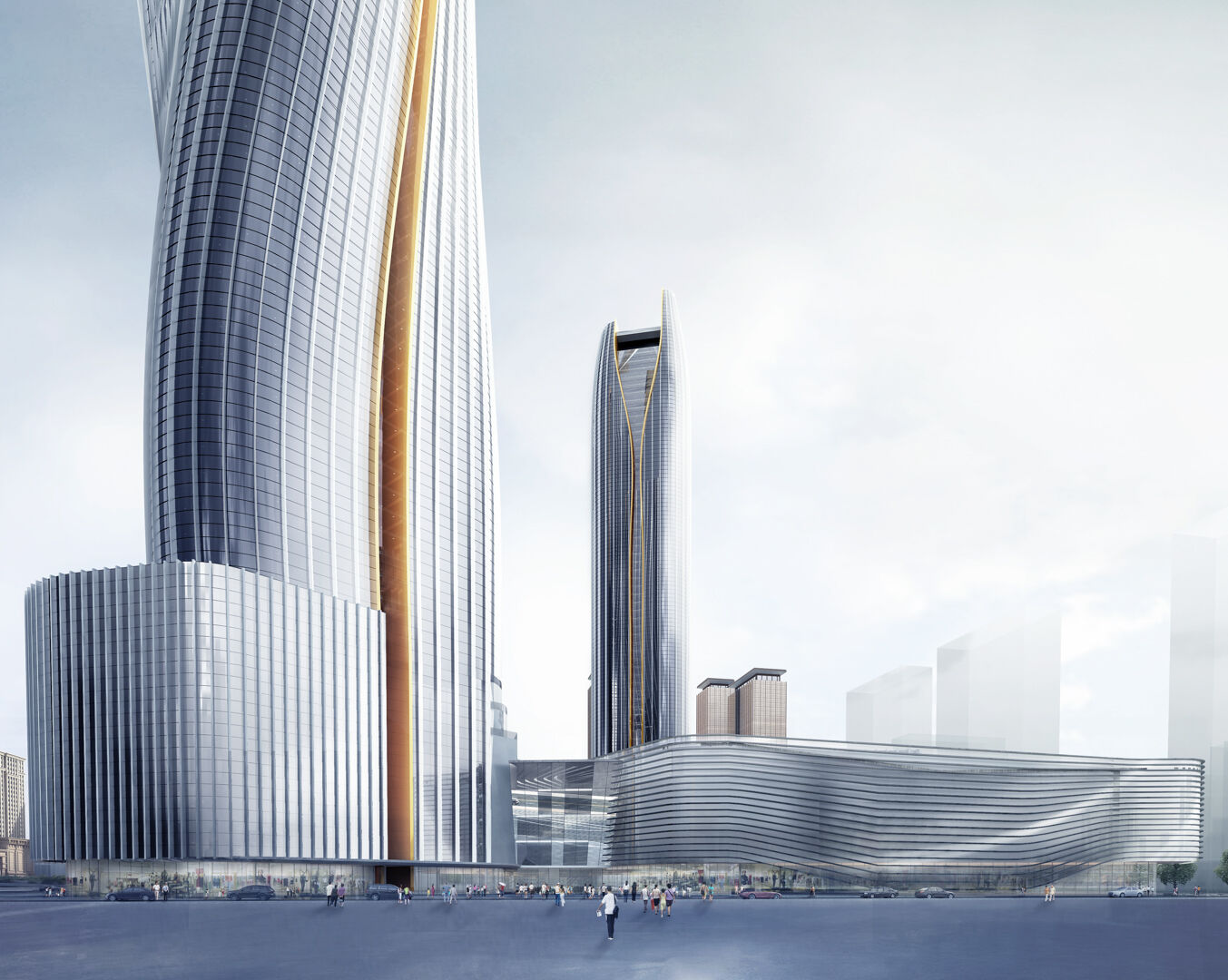 Gallery of Super High-rise and planning of Daminggong | PLAT ASIA ...