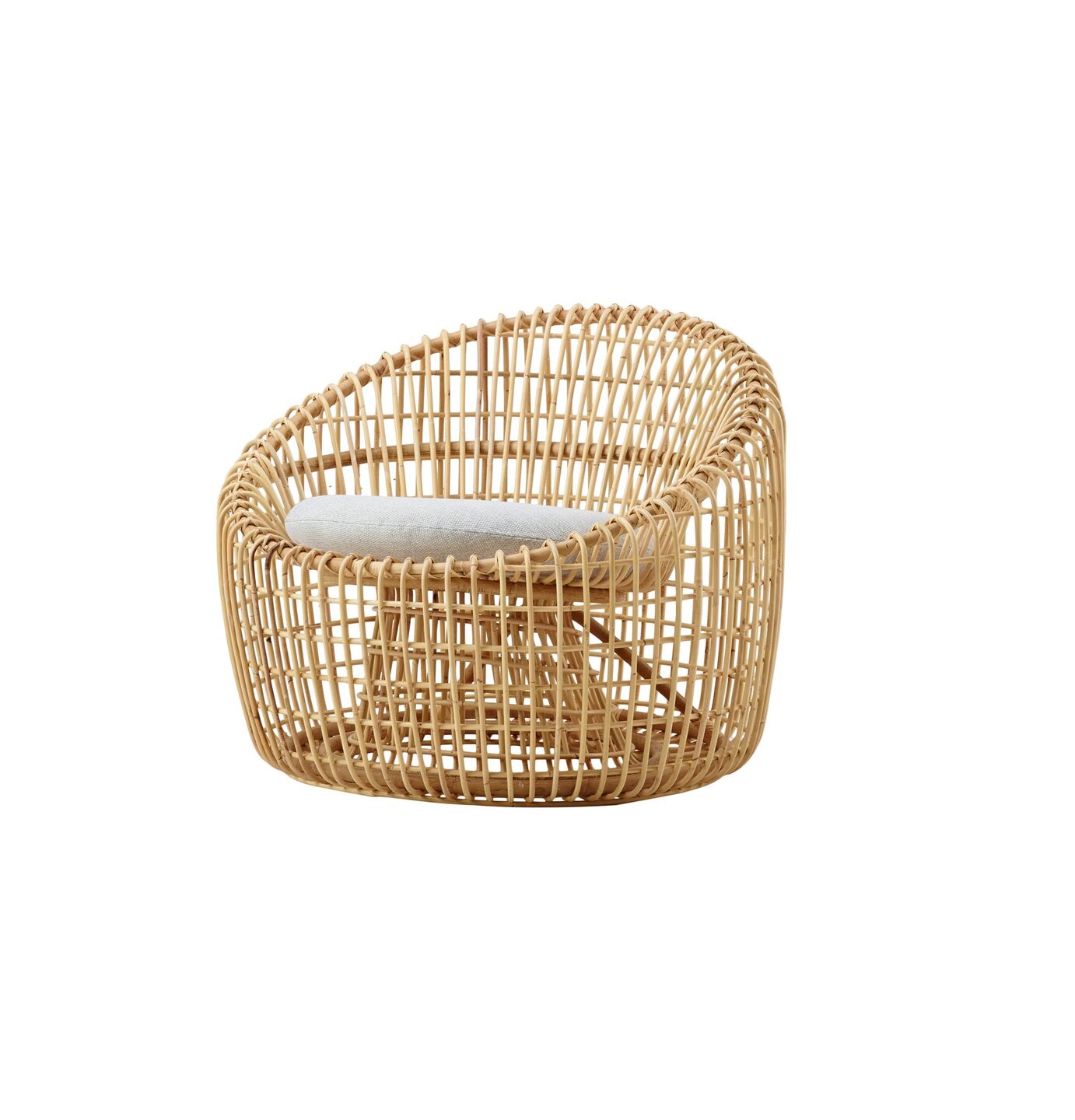 Nest Round chairs by Cane-line | Archello