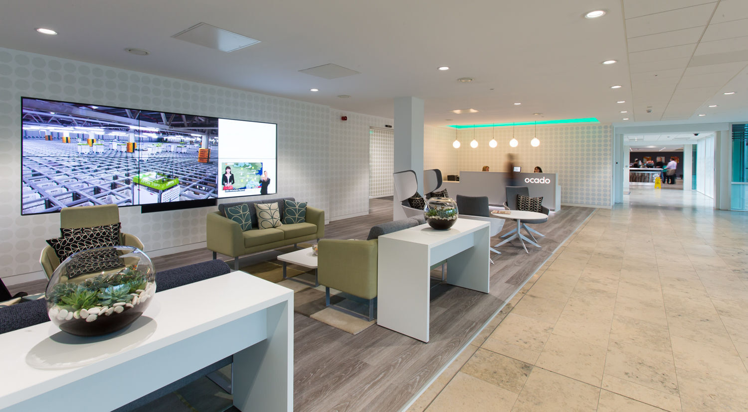 Gallery of Ocado Head Office Hatfield | Interior Options | Media - 9