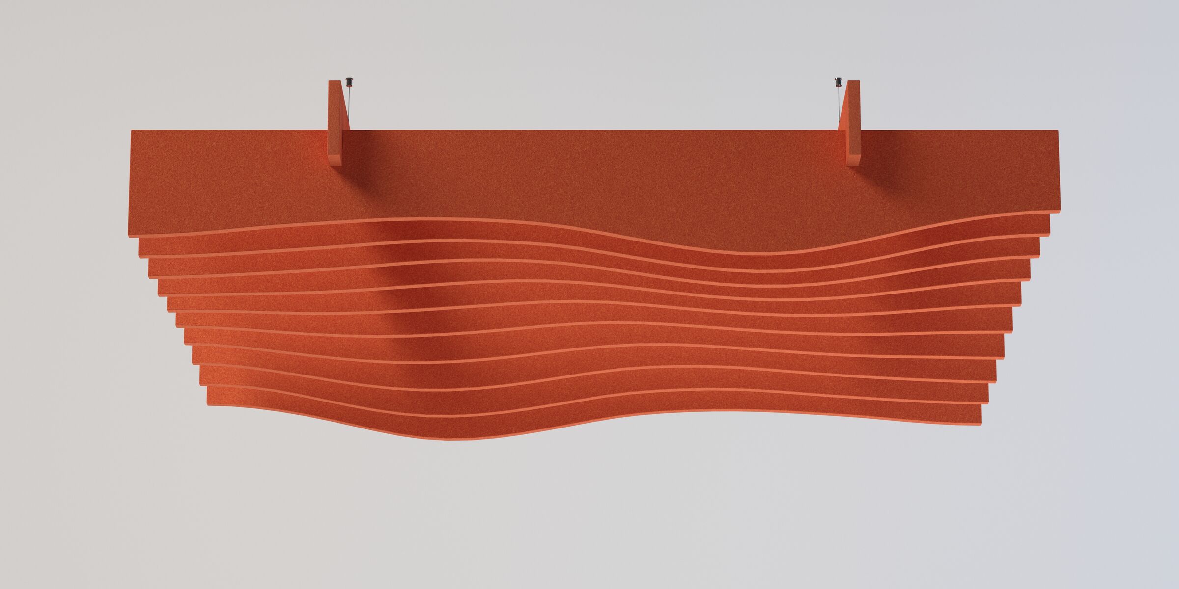 Acoustic Ceiling Baffle Wave da Impact Acoustic | Archello