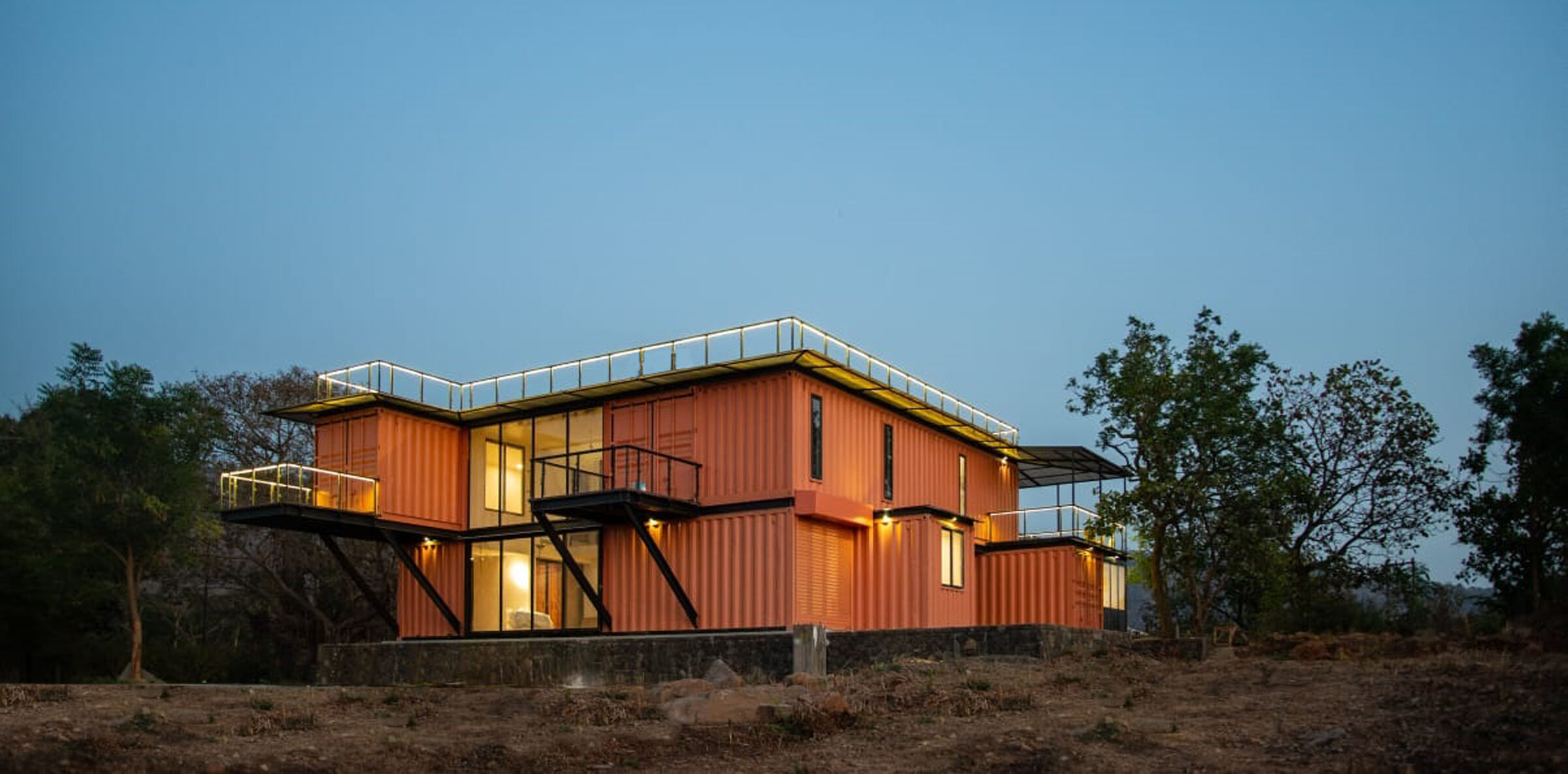 The Orange Box | Hrishikesh More Architects | Archello
