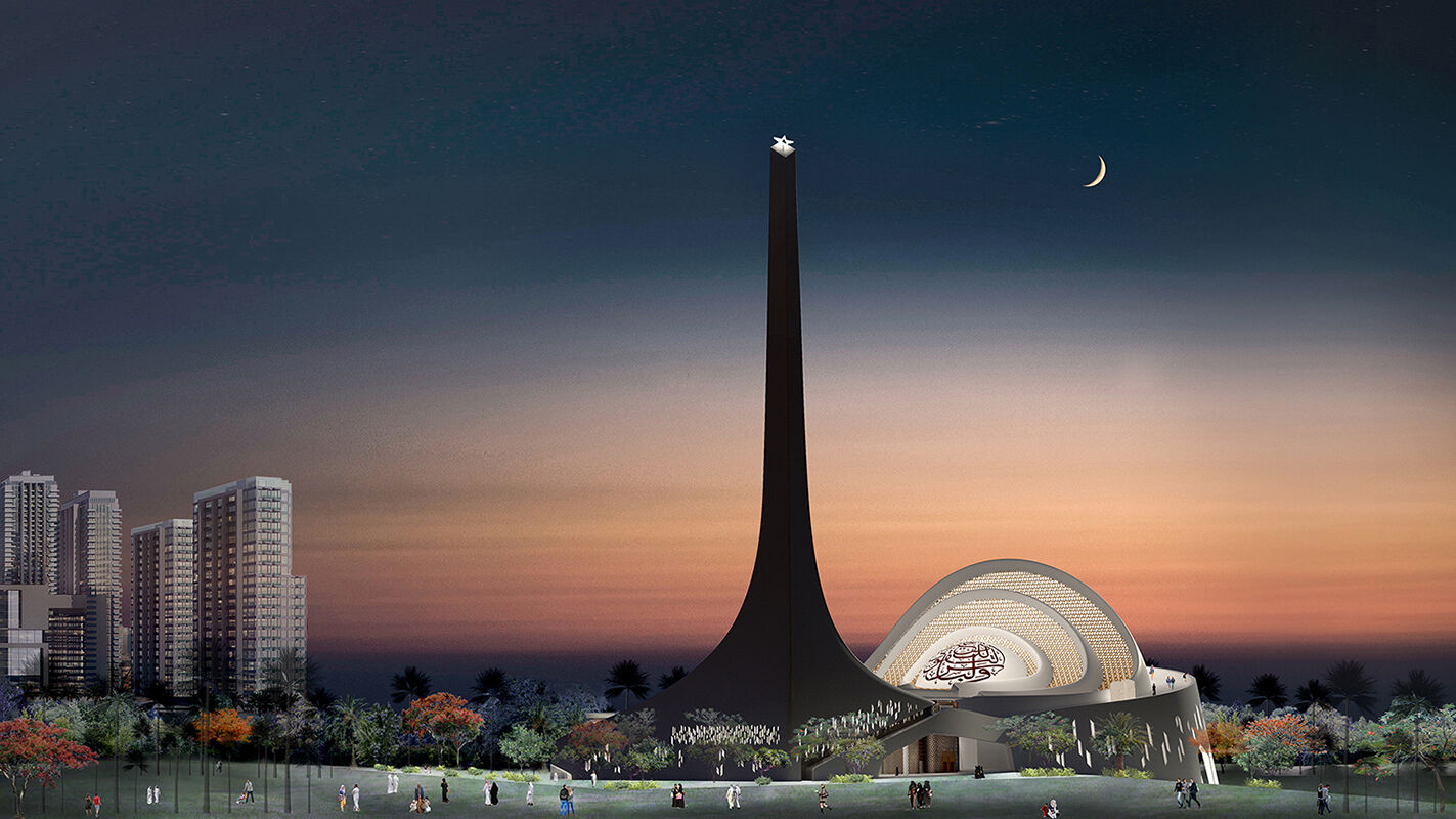 Gallery of Iconic Mosque Dubai | Collaborative Architecture | Media - 5