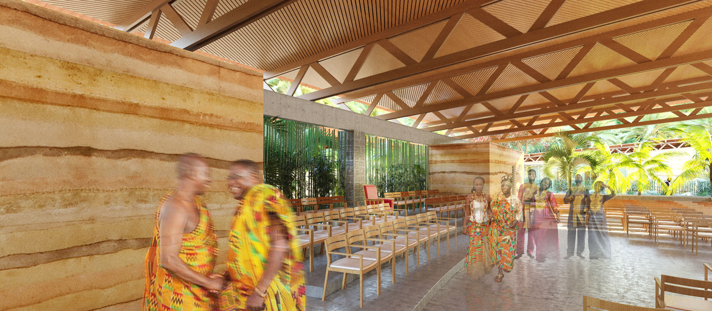 Gallery of COUR ROYALE D’ASSINIE MAFIA | Koffi and Diabaté Architectes ...