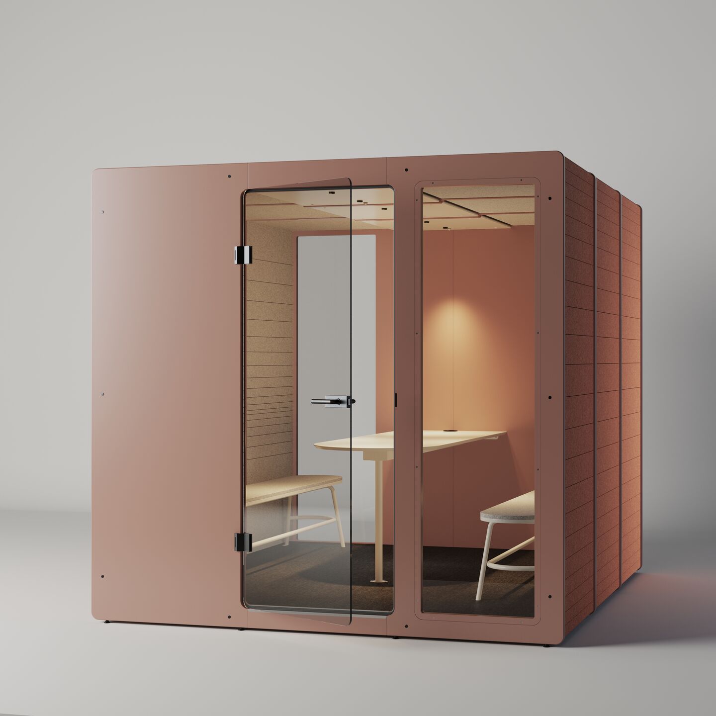 Acoustic Chatpod 1200 Bench Meeting by Impact Acoustic | Archello