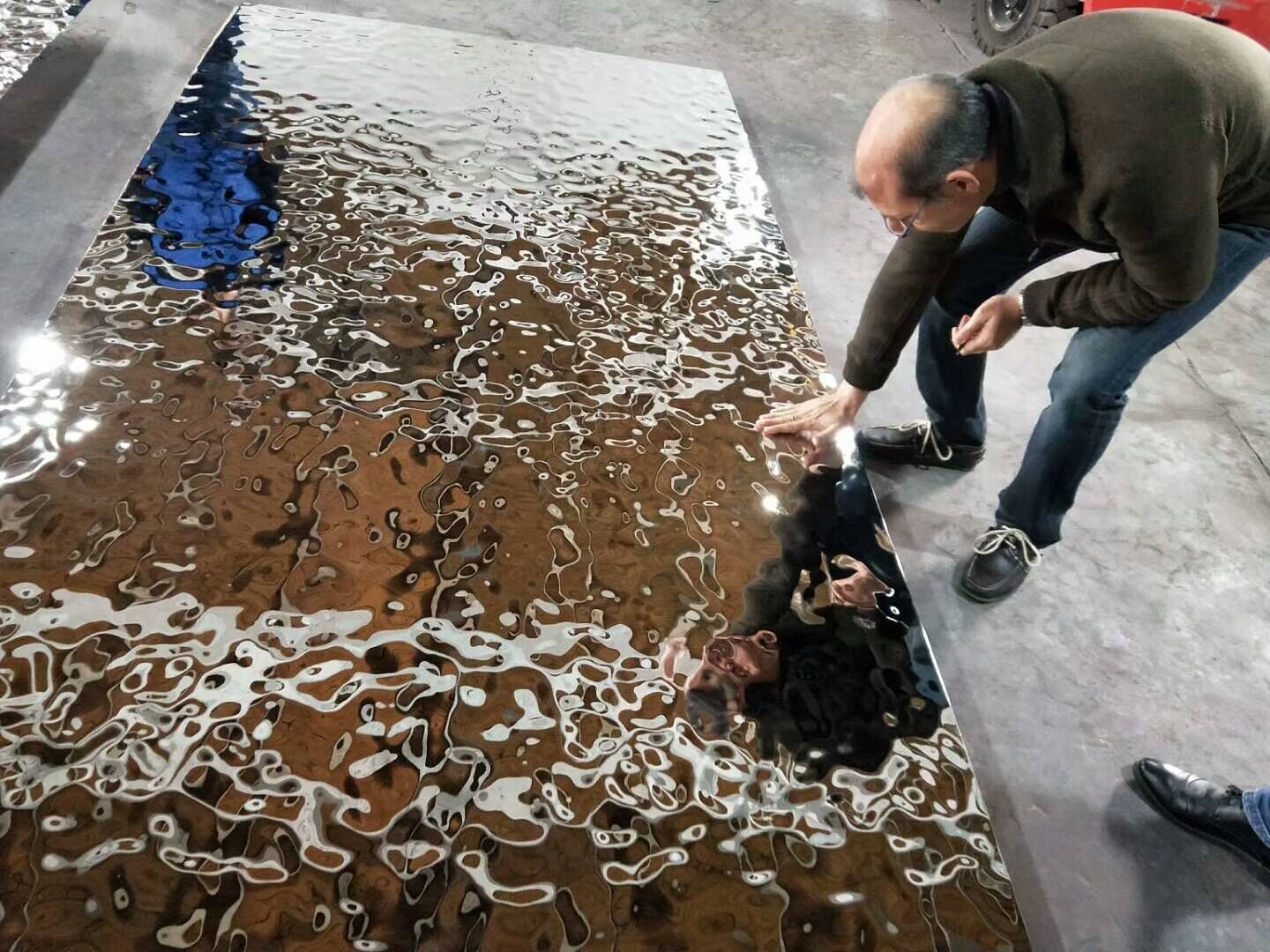 Water ripple sheet B002 by Wuxi Boweite Metal Science & Technology ...