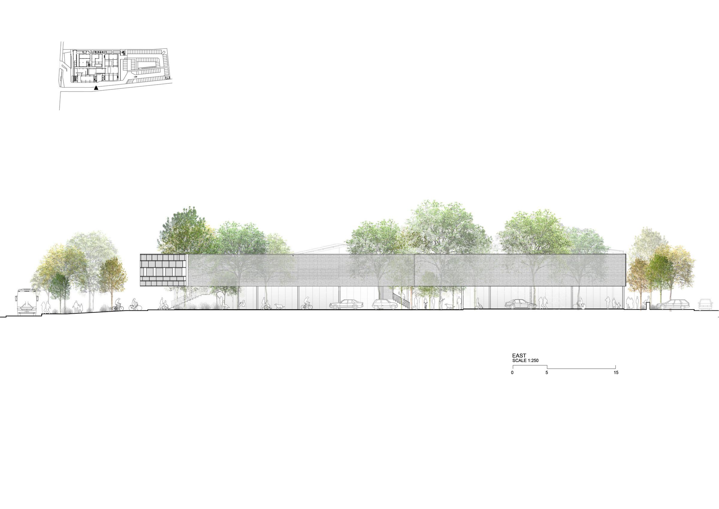 Gallery of DADFA Community mall | M space | Media - 7