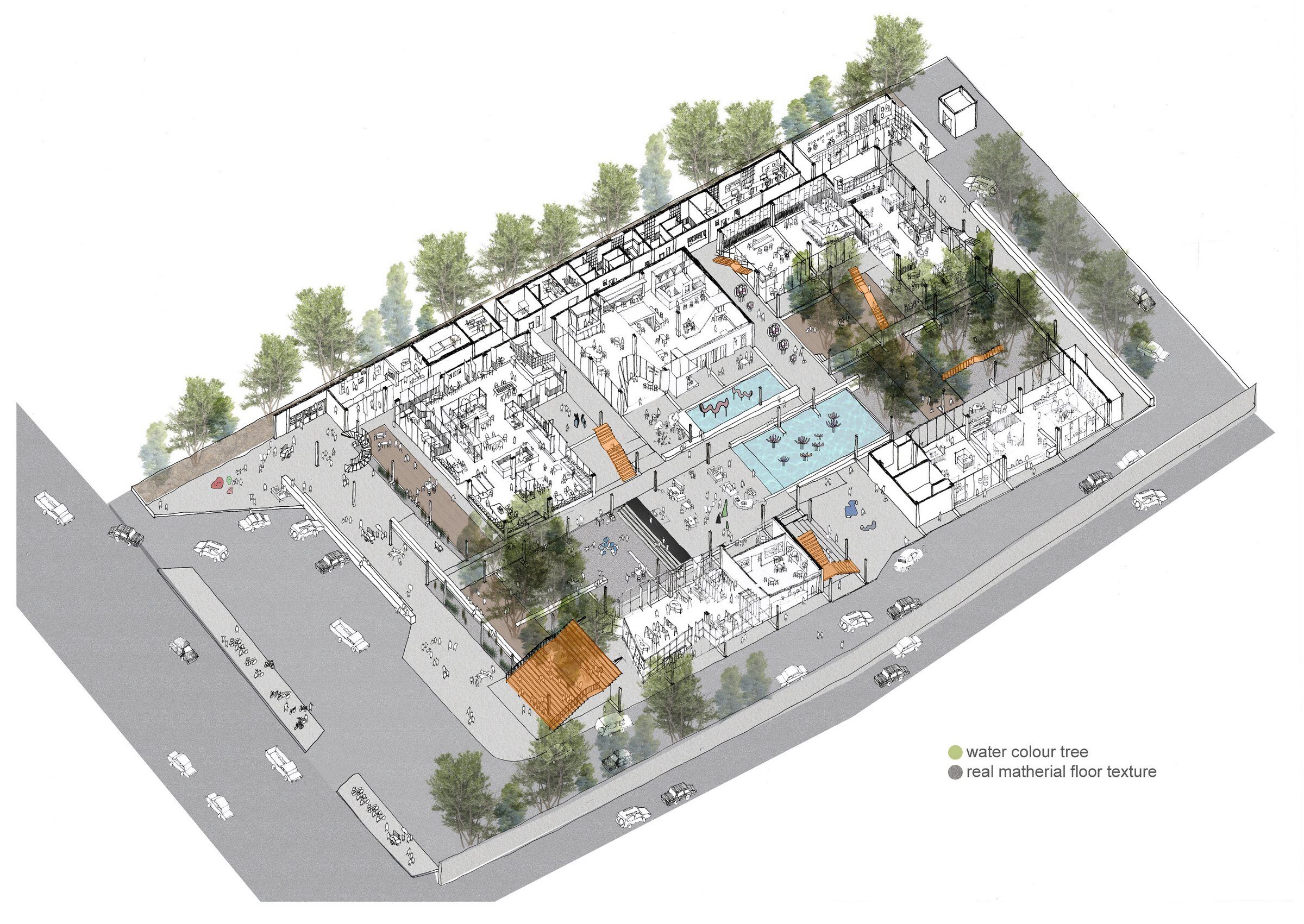 Gallery of DADFA Community mall | M space | Media - 13