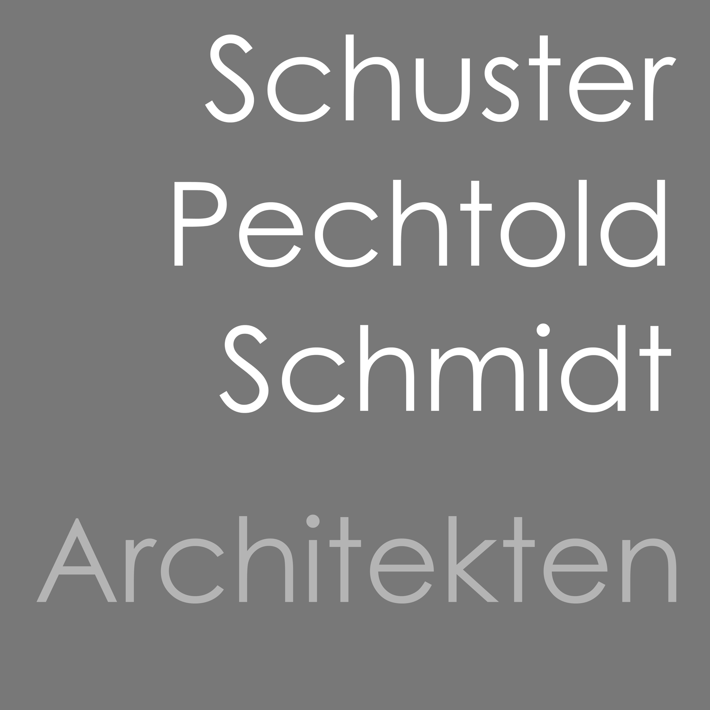 Schuster Pechtold Schmidt Architekten | Archello